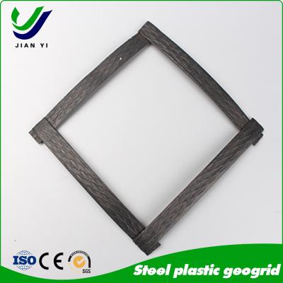 China Steel-Plastic Composite Geogrid Biaxial 30-120KN/m Tensile Strength Corrosion Resistant Heavy Duty Reinforcement for sale
