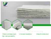 China PP Staple Fiber Geotextile 100-600g/m2 UV Resistant High Permeability for Road Construction for sale
