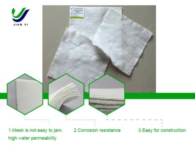 China UV-Resistant Polypropylene Non Woven Geotextile 200gsm for Soil Stabilization and Drainage for sale