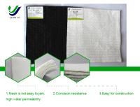 China PP Staple Fiber Geotextile 200gsm High Water Permeability UV Resistant for Infrastructure Projects for sale