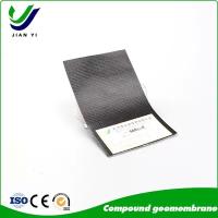 China 0.2mm-1.0mm Thick HDPE Geocomposite Membrane with 1G1M & 2G1M Configurations for Project Anti-Seepage for sale