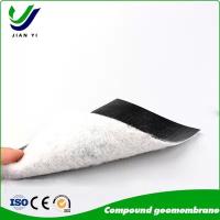 China 0.2mm-1.0mm Thick HDPE Geocomposite Membrane with 1G1M & 2G1M Configurations for Project Anti-Seepage for sale