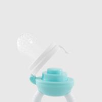 China CPC Approved Silicone Baby Pacifier 12cmx5.5cm Teething Food Pacifier With PP Cover for sale