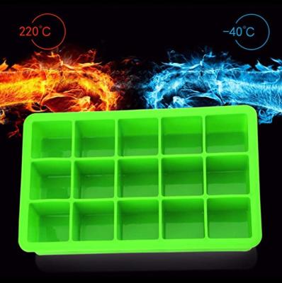 China BPA Free Silicone Ice Cube Tray for sale