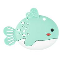 China Durable Fish Teething Toy For Infants 32g Food Grade Silicone for sale