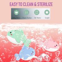 China Durable Fish Teething Toy For Infants 32g Food Grade Silicone for sale