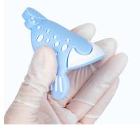 China Durable Fish Teething Toy For Infants 32g Food Grade Silicone for sale