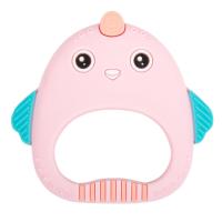 China 32g Chick Shape Silicone Chew Toys Teething Toys For 4 Month Old for sale
