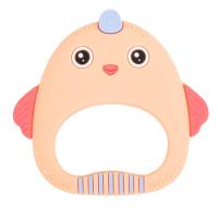 China 32g Chick Shape Silicone Chew Toys Teething Toys For 4 Month Old for sale