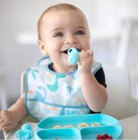 China Anti Bacterial Silicone Baby Fork Spoon Eco Friendly And Washable for sale