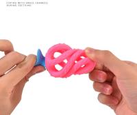 China Strawberry Shape Silicone Baby Teether for sale