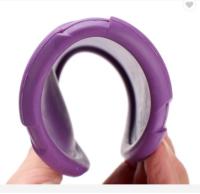 China Training Throw Silicone Dog Toys Frisbee Bite Resistant 15cm 18cm 22cm for sale