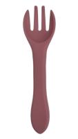 China Portable BPA Free Silicone Baby Fork Bendable And Foldable for Feeding for sale