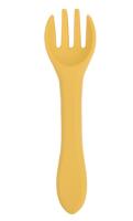 China Portable BPA Free Silicone Baby Fork Bendable And Foldable for Feeding for sale