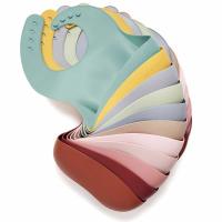 China 100% Food Grade Silicone Baby Bibs for sale