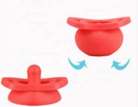 China Sleeping PVC Free Silicone Baby Pacifier lightweight ergonomically designed for sale