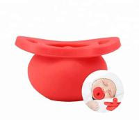 China Sleeping PVC Free Silicone Baby Pacifier lightweight ergonomically designed for sale
