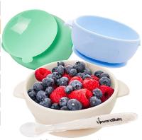 China Food Grade Silicone LFGB Children'S Suction Bowls Durable for Growing teeth baby for sale