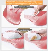 China Non Toxic FDA Standards Silicone Pocket Bib Catching Dropped Food for sale