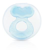 China massaging gums Silicone Baby Teether with gel bristles 100% Eco friendly for sale