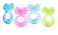 China massaging gums Silicone Baby Teether with gel bristles 100% Eco friendly for sale