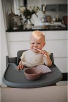 China Chemical Free Silicone Feeding Spoons soft tip for Baby Eating for sale