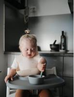 China Chemical Free Silicone Feeding Spoons soft tip for Baby Eating for sale