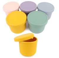 China flexible 250ml Silicone Training Cup for Toddler Natural Grip for sale