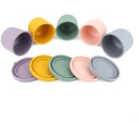 China flexible 250ml Silicone Training Cup for Toddler Natural Grip for sale