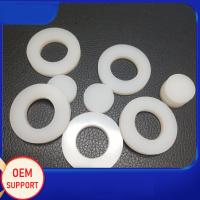 China Flat 20-90 Shore A Silicone Sealing Rings Soft Silicone O Ring for sale