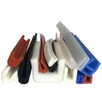 China Heat Resistant Silicone Rubber Sealing Strip Waterproof U T H F Shape for door for sale