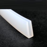 China Heat Resistant Silicone Rubber Sealing Strip Waterproof U T H F Shape for door for sale