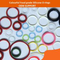 China Mulity Colors Silicone Sealing Rings Resist Corrosion OEM Support for sale