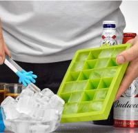 China Non Toxic Food Grade Silicone Ice Tray Smooth Dishwasher Safe Lids Not for sale