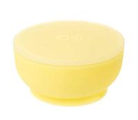 China Non toxic Silicone Baby Bowl Heat safe Suction base With Spill proof Lid for sale