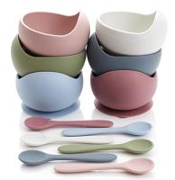 China Anti Bacterial Silicone Baby Bowl for sale
