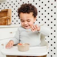 China BPA Free Self Feed Spoon Food Grade Silicone Spoons For Eating for sale