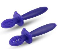China Silicone Weaning Dip Spoon for sale