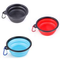 China Portable Collapsible Silicone Pet Bowl Environmentally Friendly For Dog for sale