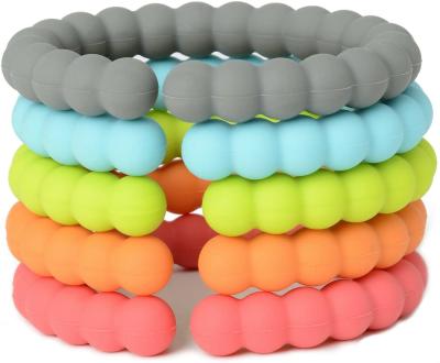 China 100% Food Grade Silicone Baby Teether for sale