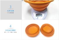 China Travel Coolapsible Silicone Pet Bowl Food Grade Safety BPA Free for sale