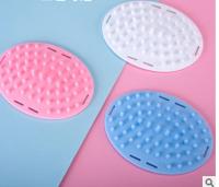 China Scratching Massage Silicone Pet Brush Eco Friendly 13.5x10cm for sale