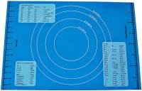 China Blue Non Stick Silicone Pastry Baking Mat Reusable Non Slip Extra Large for sale