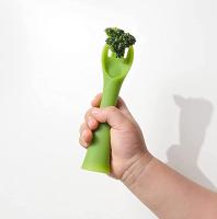 China Washable Training Silicone Baby Fork Spoon BPS free For Feeding for sale
