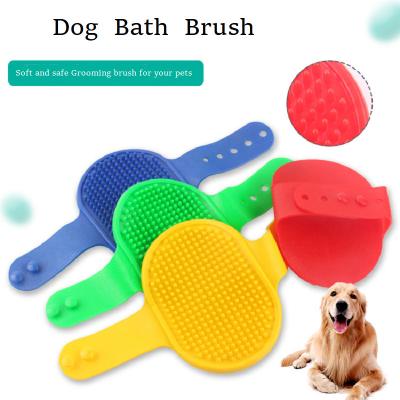 China TPR Pet Bath Massage Brush for sale