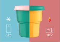China Fall Resistant Silicone Baby Cups for sale