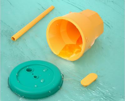 China Fall Resistant Silicone Baby Cups for sale
