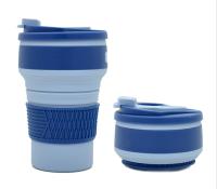 China Portable Stretchable Silicone Baby Cups Folding High Temperature Resistant for sale