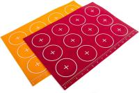 China 100% Food grade Silicone Baking Mats Set of 2 Non-stick, BPA Free Liners for Half-Size Cookie Sheet with Measurements for sale