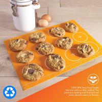 China 100% Food grade Silicone Baking Mats Set of 2 Non-stick, BPA Free Liners for Half-Size Cookie Sheet with Measurements for sale